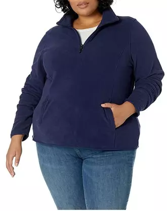 Amazon Essentials Classic Fit Quarter-Zip Polar Fleece Pullover