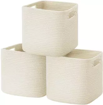 UBBCARE Cube Storage Bins Organizer (3-Pack)