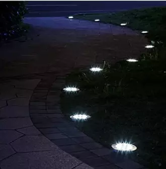 SOLPEX Solar Ground Lights (12-Pack)