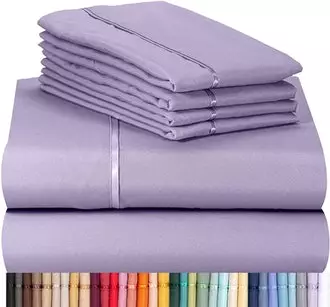 LuxClub Sheet Set Seprai Bambu (6-Piece Set)