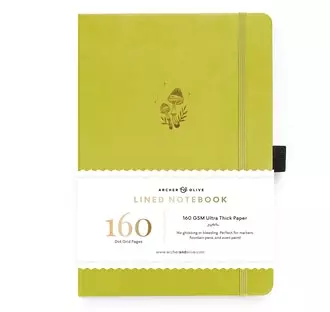 Archer & Olive Mother Earth Vegan Leather Notebook