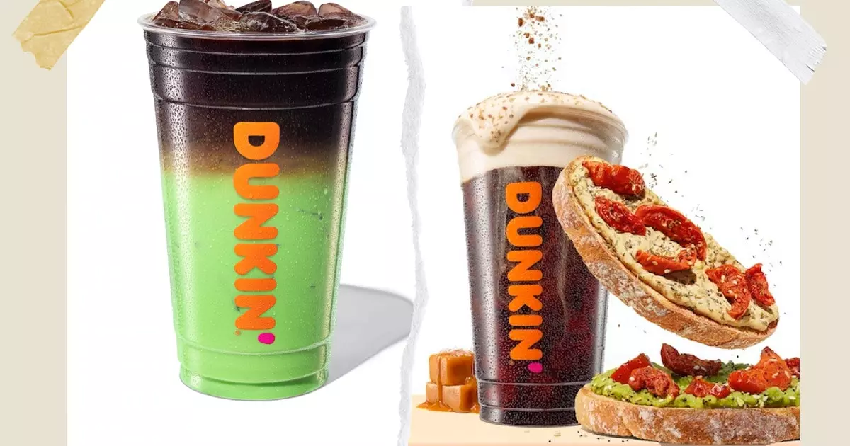 Il menu primaverile di Dunkin include un nuovo toast all'avocado e caffè verde