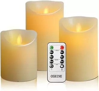 OSHINE Flameless makenduru (3-Pack)