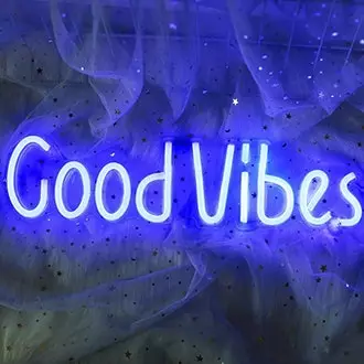 ifreelife Good Vibes Neon Sign