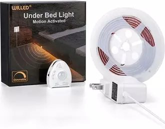 WILLED Under-Bed Motion-Activated LED Lights