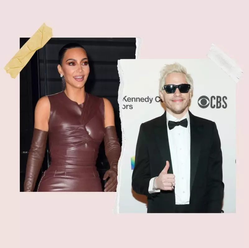 Kim Kardashian (WSJ Magazine 2021 Innovator Awards mukofotida) va Pit Devidson (2021 Kennedi Ce...