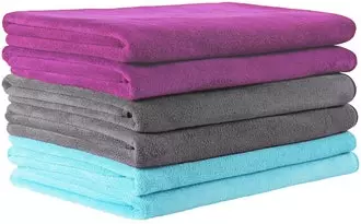 JML Microfiber Sèvyèt Set (6-Pake)