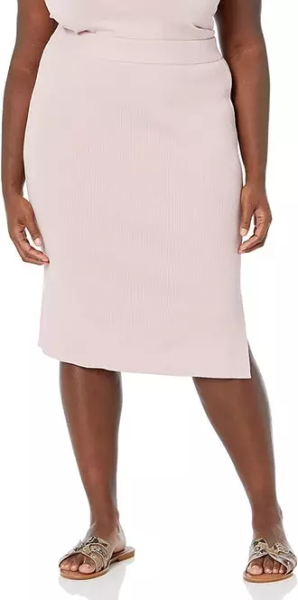 Drop Vera Slit Midi Sweater Skirt