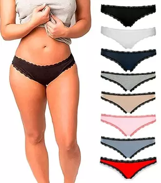 Emprella katoenen brutale panty (8-pack)