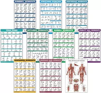 QuickFit Oefenoefensessie-plakkaatstel (10-pak)