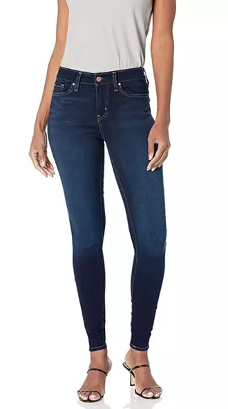 Signature oleh Levi Strauss & Co. Skinny Jeans Pull-on Label Emas