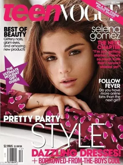 11 Selena Gomez Magazine Covers Nga Nagpakita sa Ebolusyon sa Iyang Estilo Gikan 84948_11