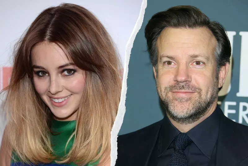 Jason Sudeikis ma Keeley Hazell. Ata e ala ile Getty Images