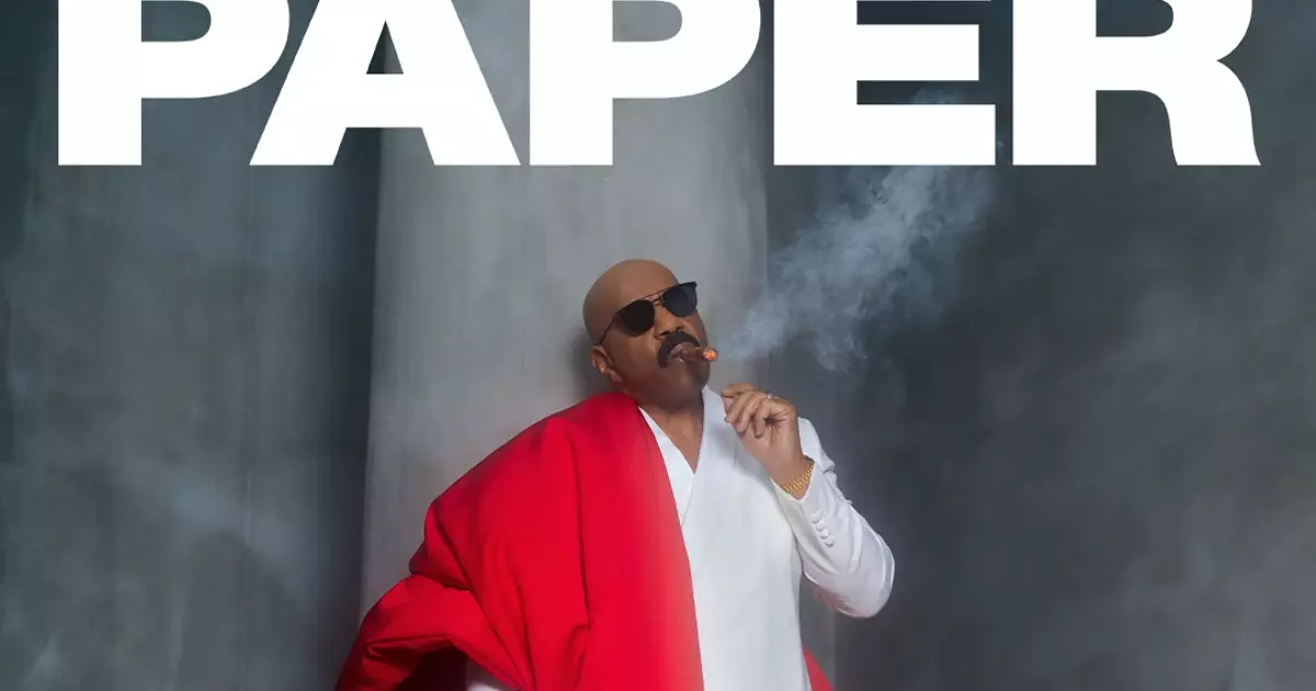 Paper Mag Shoot de Steve Harvey inclou un dolç homenatge a André Leon Talley