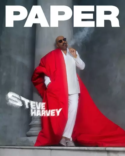 Steve Harvey na obálce časopisu PAPER Mag